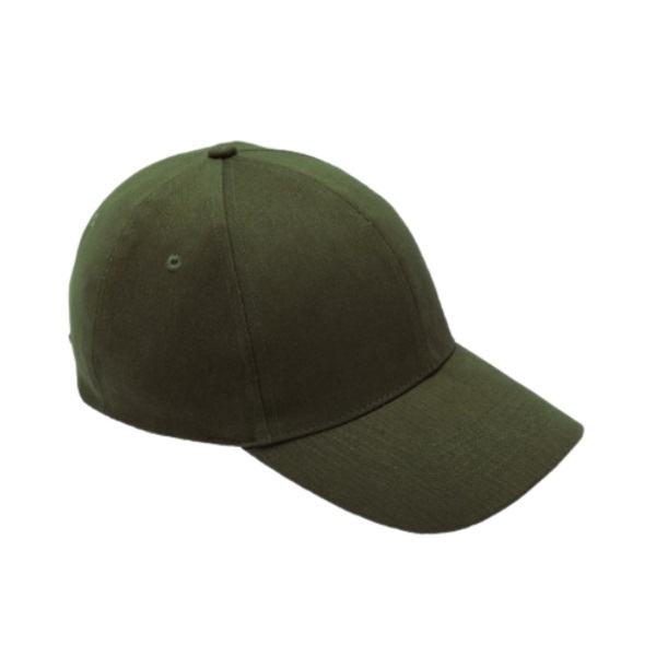 6 Panel Heavy Brushed Cotton Cap - Afrihouse